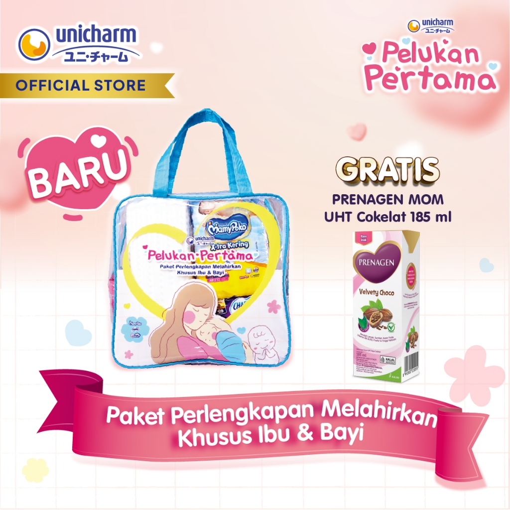 Jual Paket Pelukan Pertama Unicharm - MamyPoko Charm Lifree | Shopee ...