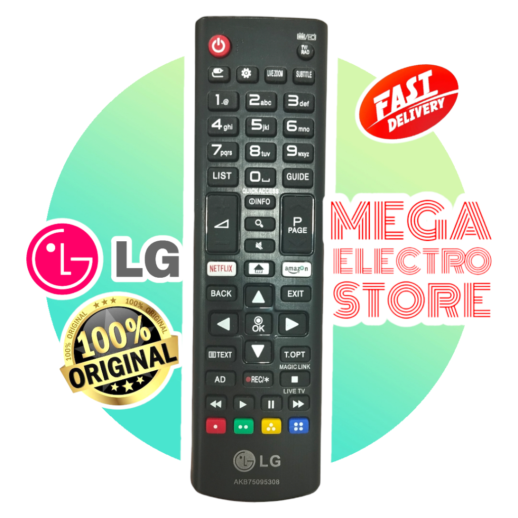Jual Remote TV LG (Original) LED LCD - PRODUK LG ELECTRONIC | Shopee ...