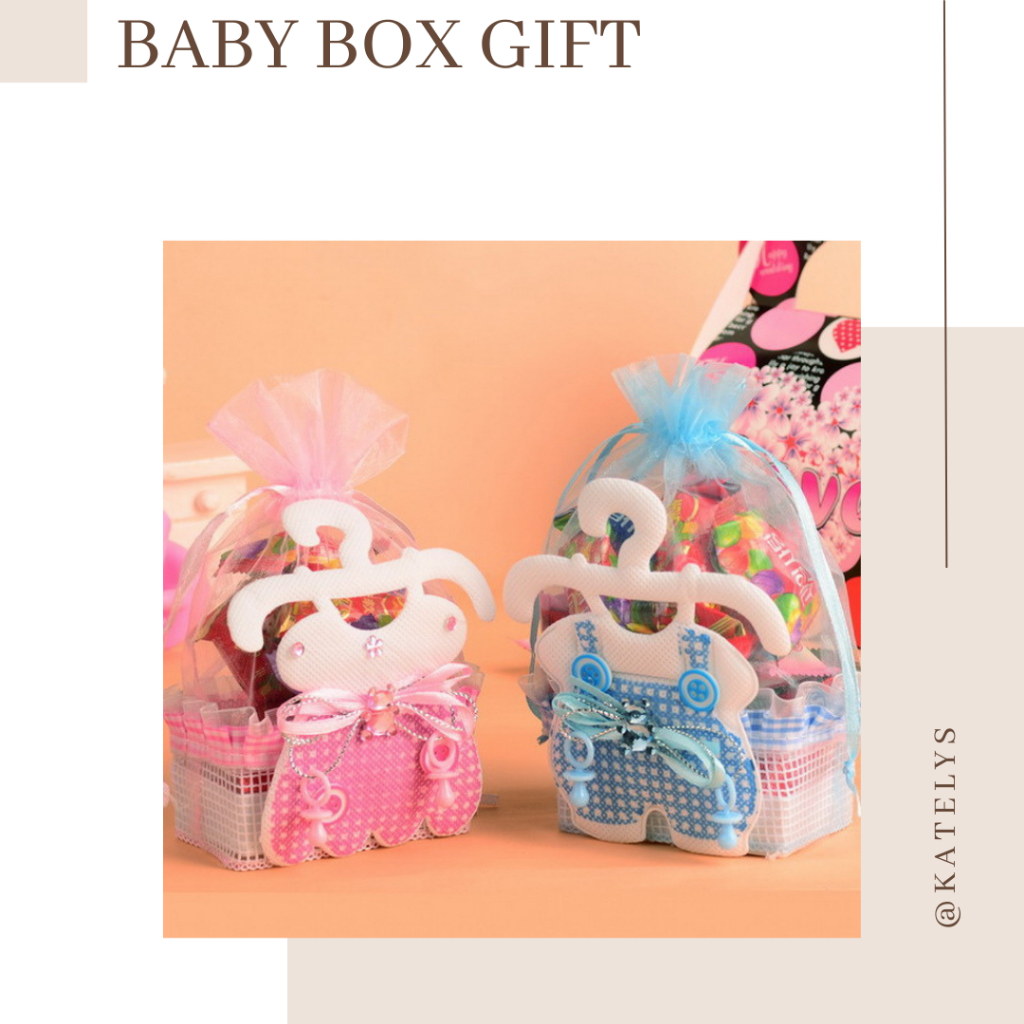 Jual Bingkisan Mini Snack Hadiah | Mini Hampers Box Baby | Box Kado ...