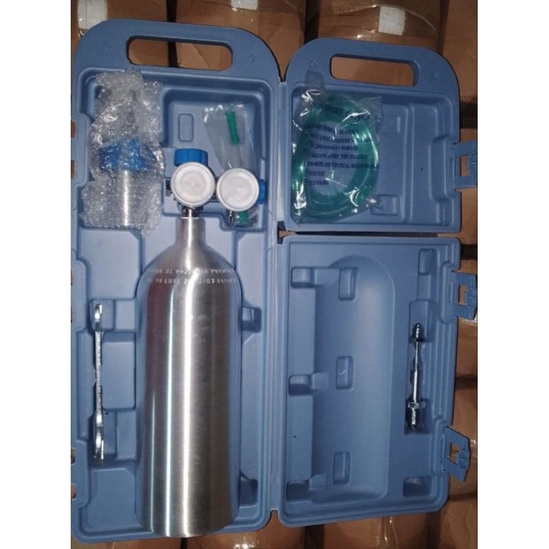 Jual Tabung oksigen Portabel / Tabung Oxygen Traveling | Shopee Indonesia