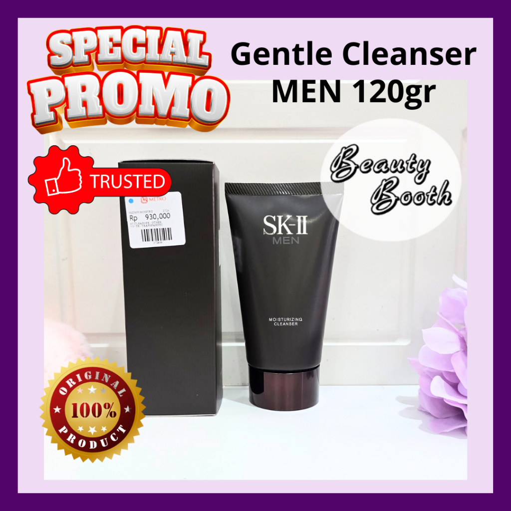 Jual SK-II SKII SK2 GENTLE CLEANSER MEN 120GR / GC MEN 120gr - Beauty Booth Beautybooth | Shopee ...