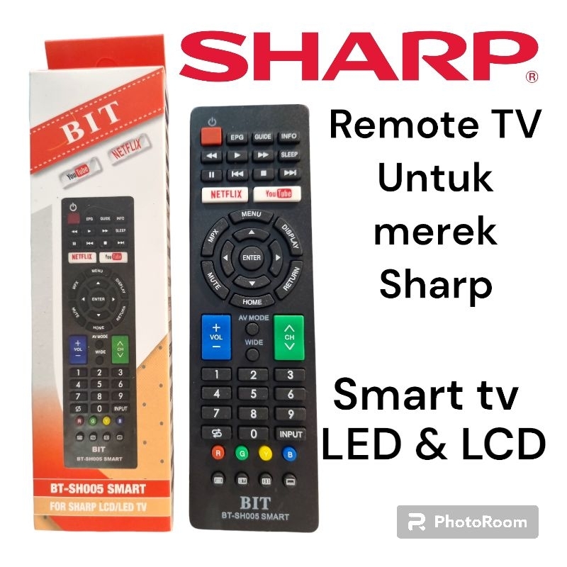 Jual remote TV sharp | Shopee Indonesia