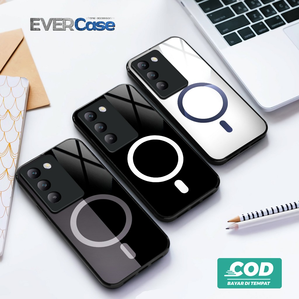 Jual EV119 Softcase Glass Kaca Vivo Y29 Y19S Y100 Y18 Y17s Y27 Y27s Y78 Y16 Y36 Y35 Y22 Y21 Y21s ...