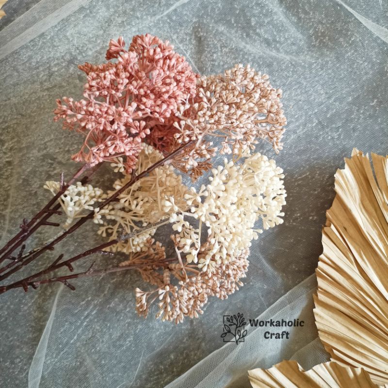 Jual Rice Flower Bunga Artificial Bahan Dekorasi | Shopee Indonesia