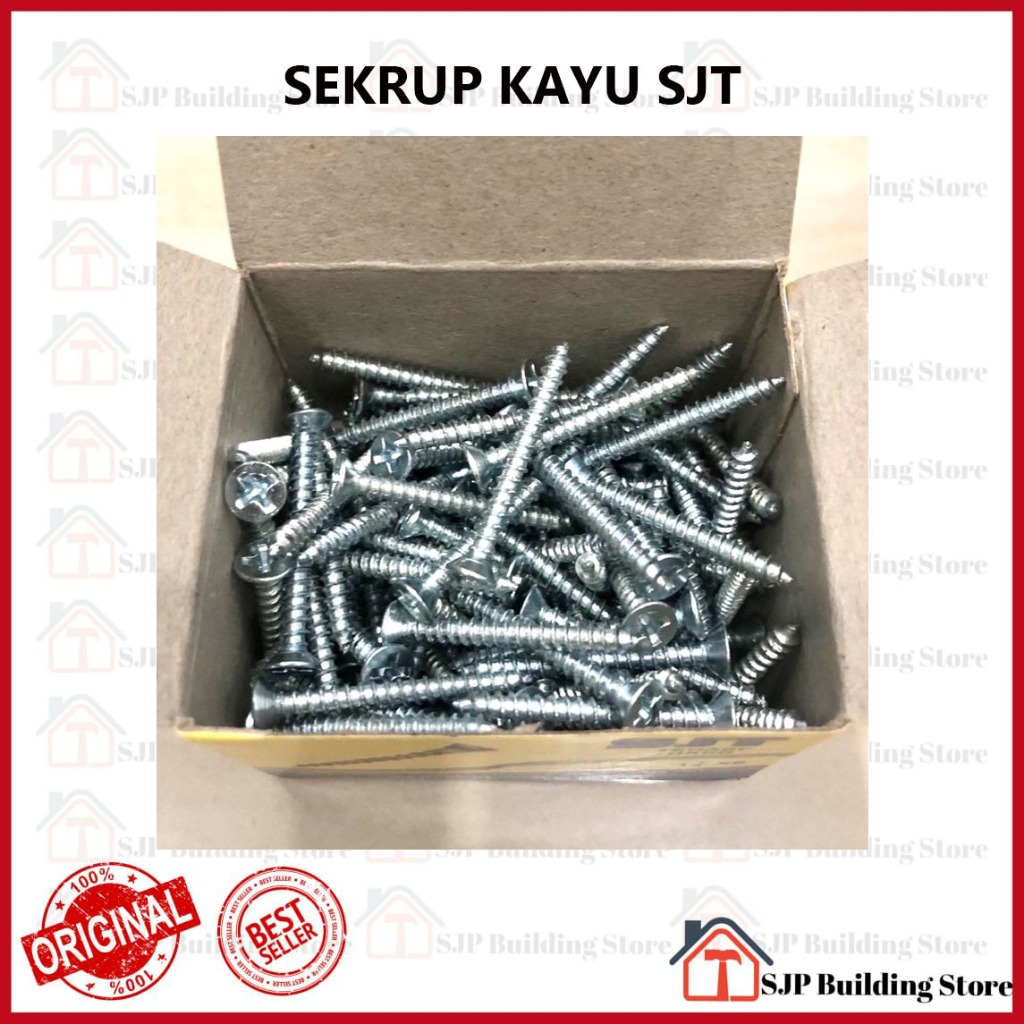 Jual SKRUP KAYU (+) PLUS PANJANG 2,5 3 4 5 7 CM / (HARGA 1 KOTAK ...