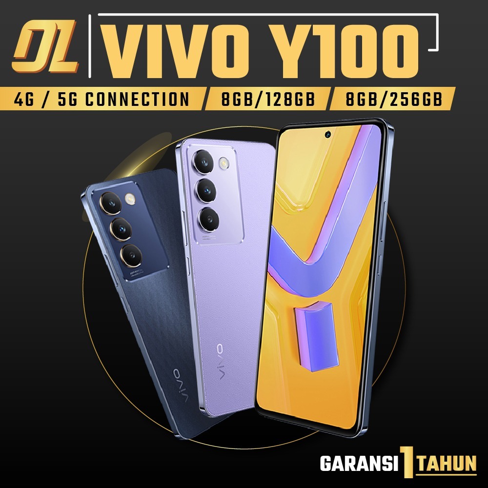 Jual VIVO Y100 4G 5G 8/128 8/256 8 128 256 GB 8GB 256GB 128GB ...