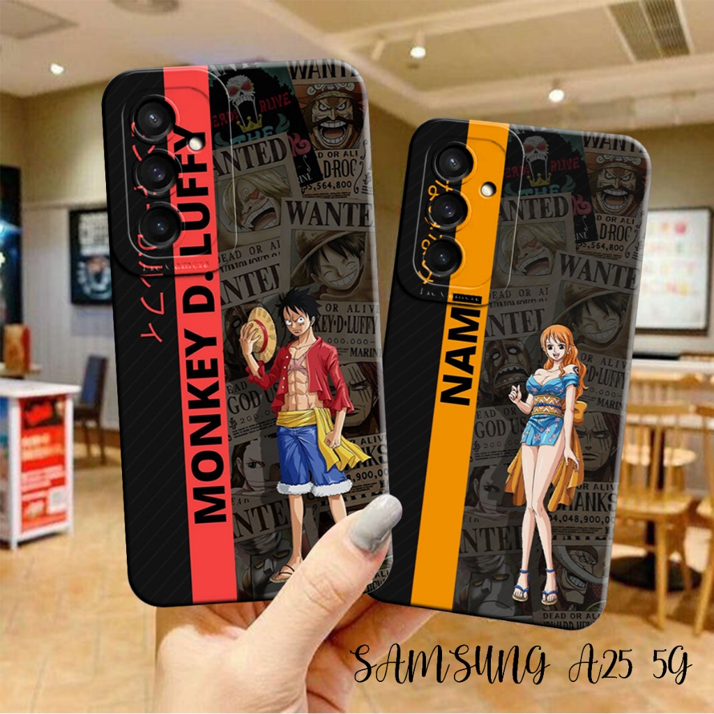 Jual Case SAMSUNG A25 5G 2024 Motif Anime One Piece - Case Luffy Nami ...
