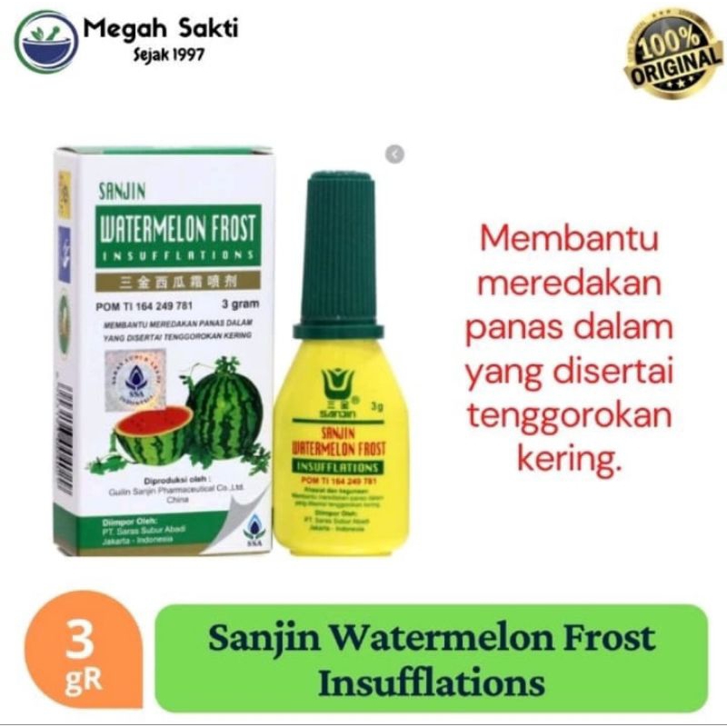 Jual SuryaSakti - Sanjin Watermelon Frost Semprot - Obat Sariawan ...