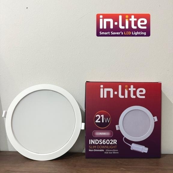 Jual LAMPU DOWNLIGHT LED PANEL IN LITE INLITE COB SLIM 21W 21 W 21WATT ...
