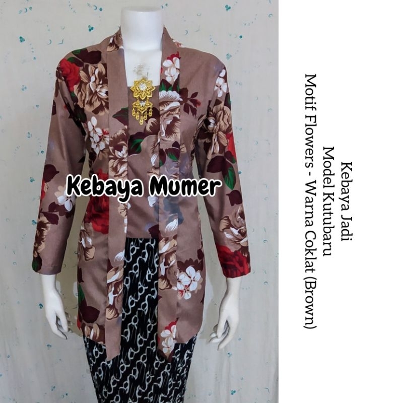 Jual Kebaya Floral. Kebaya Jadul. Kebaya Tradisional. Kebaya Kutubaru ...