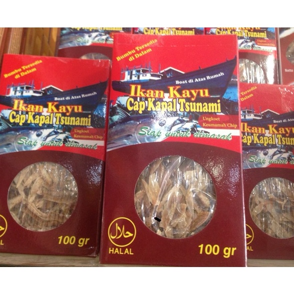 Jual Hobi yang Dijadikan Koleksi Ikan Kayu keumamah Aceh cap kapal ...