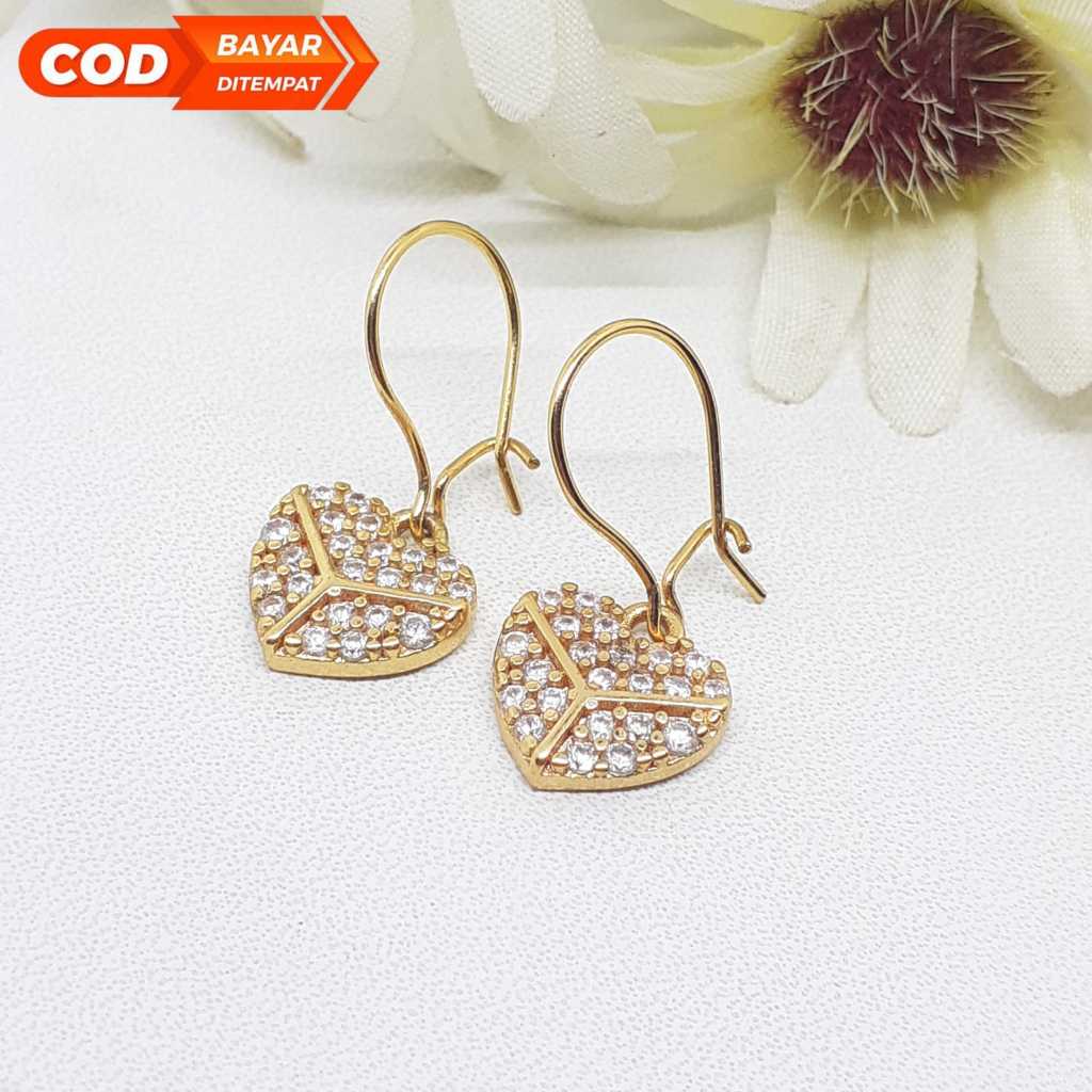 Jual white-anting xuping lapis emas model kekinian wanita dewasa kwalitas terbaik DJ94 | Shopee ...