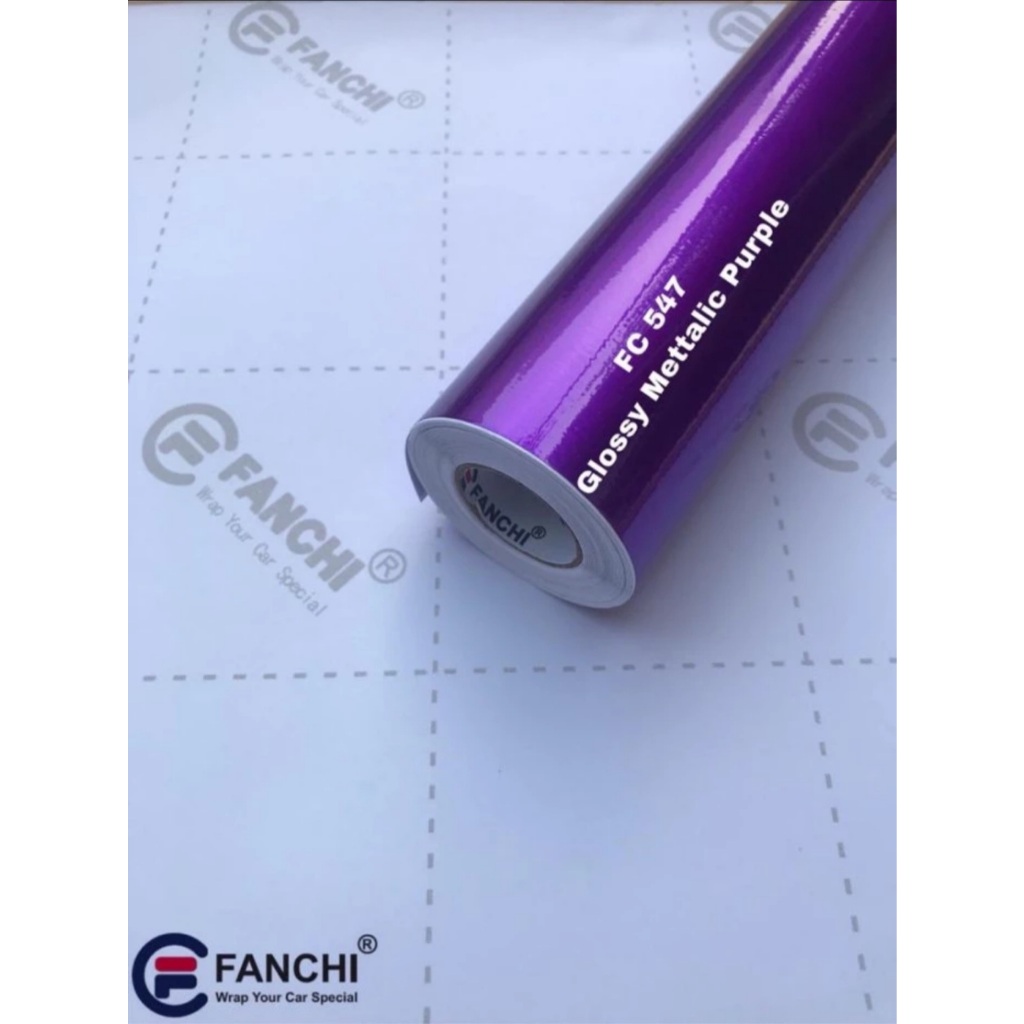 Jual Sticker Fanchi Glossy Metallic Candy Metalik Gloss SERIES Premium ...