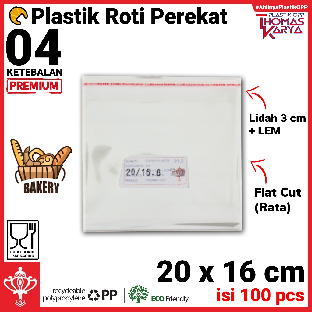 Jual Plastik OPP 20x16 TEBAL isi 100 Kantong Bening Kemasan CD Album ...