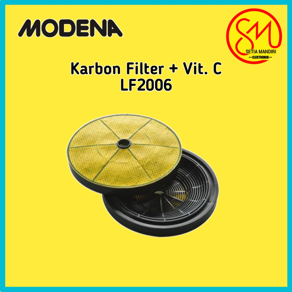 Jual Carbon Filter Cooker Hood Modena + Vit C LF2006 | Shopee Indonesia