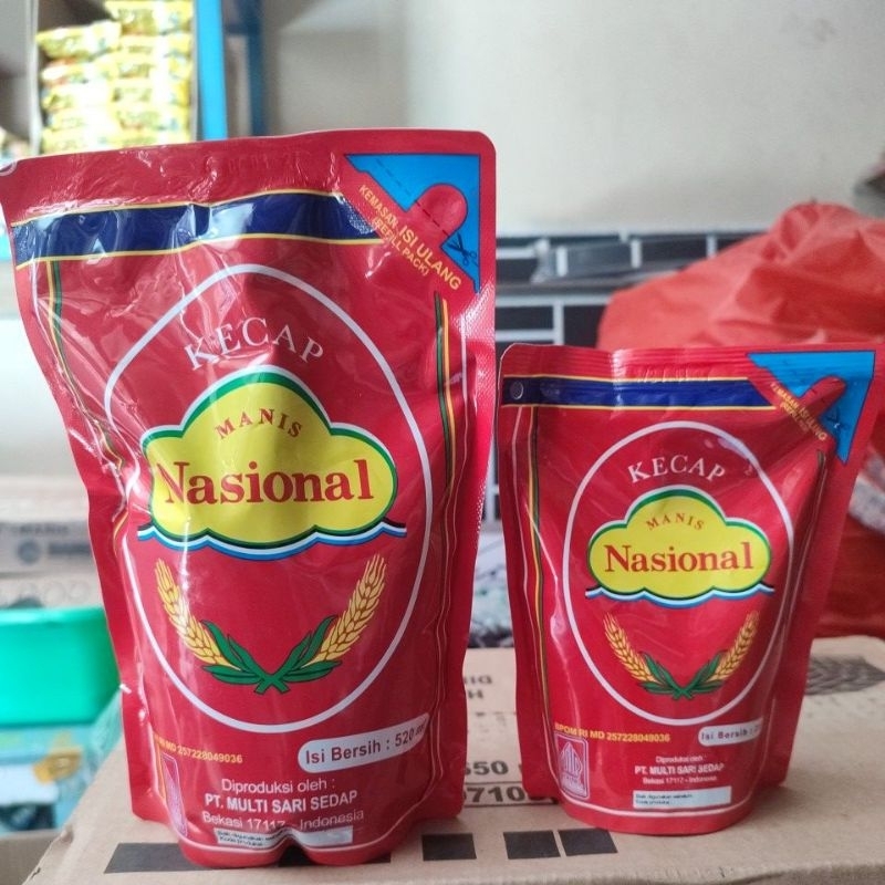 Jual Kecap Manis Nasional berat 220ml dan 520ml | Shopee Indonesia