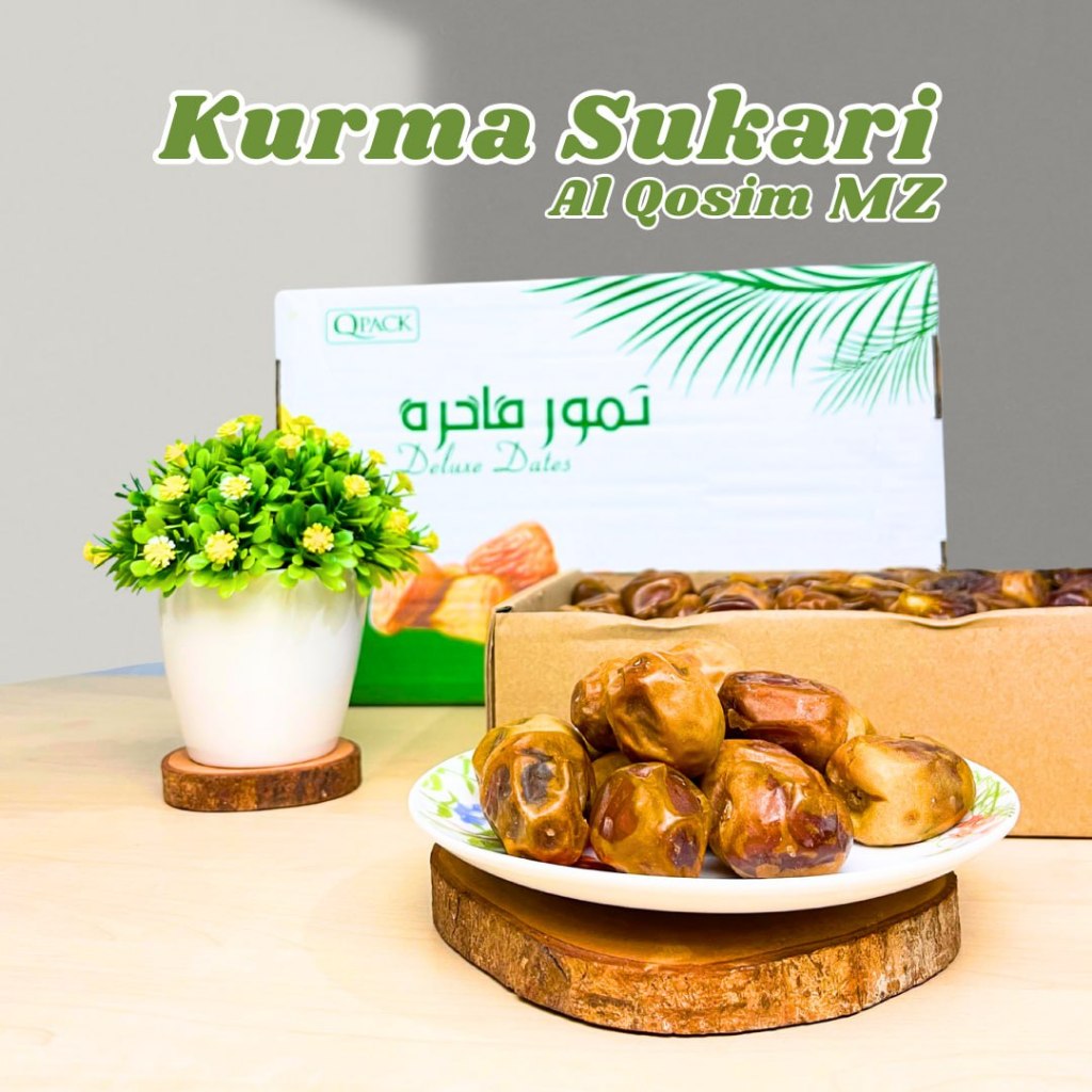 Jual Kurma Sukari 1 Dus 3kg Sukari Basah Premium Quality 100% Asli ...