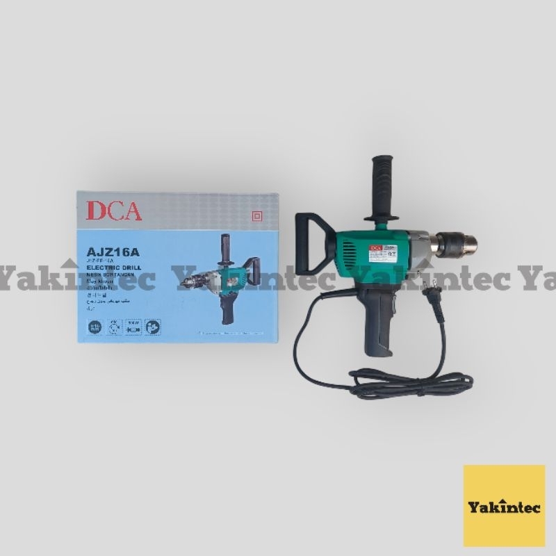 Jual Mesin Bor Tangan 16mm Besi & Kayu / Electric Drill AJZ16A DCA GARANSI | Shopee Indonesia