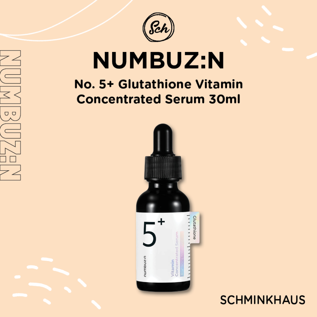 Jual NUMBUZIN No. 5+ Glutathione Vitamin Concentrated Serum ( 30ml / SET ) | Shopee Indonesia