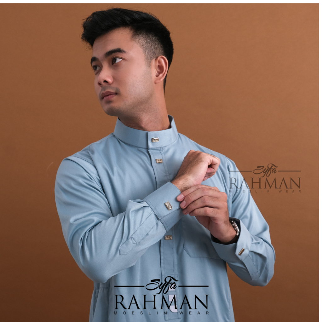 Jual Syfa Rahman - Baju Gamis Pria Dewasa Lengan Panjang Katun Ghazi ...