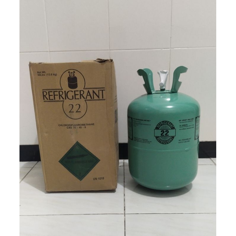 Jual freon r22 refrigerant / freon refrigerant r22 13.6 kg | Shopee Indonesia