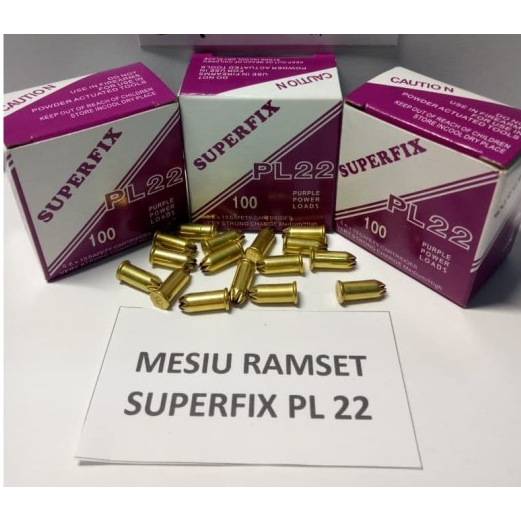 Jual MESIU PAKU RAMSET TEMBAK SUPERFIX PL 22 | Shopee Indonesia
