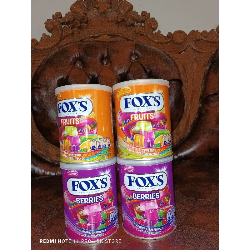 Jual Permen Fox's kaleng 180g | Shopee Indonesia