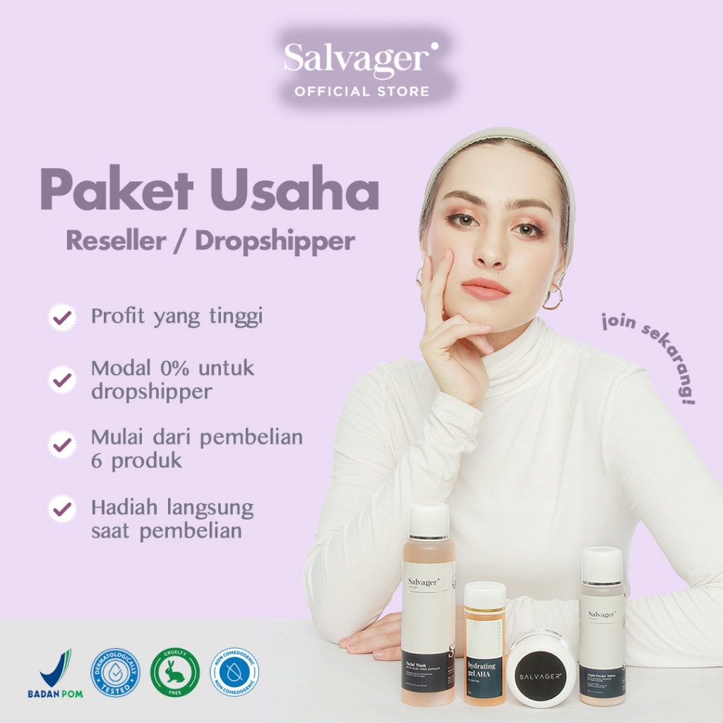 Jual Paket Usaha Skincare Reseller Dropshipper Welcome Perawatan Skin ...