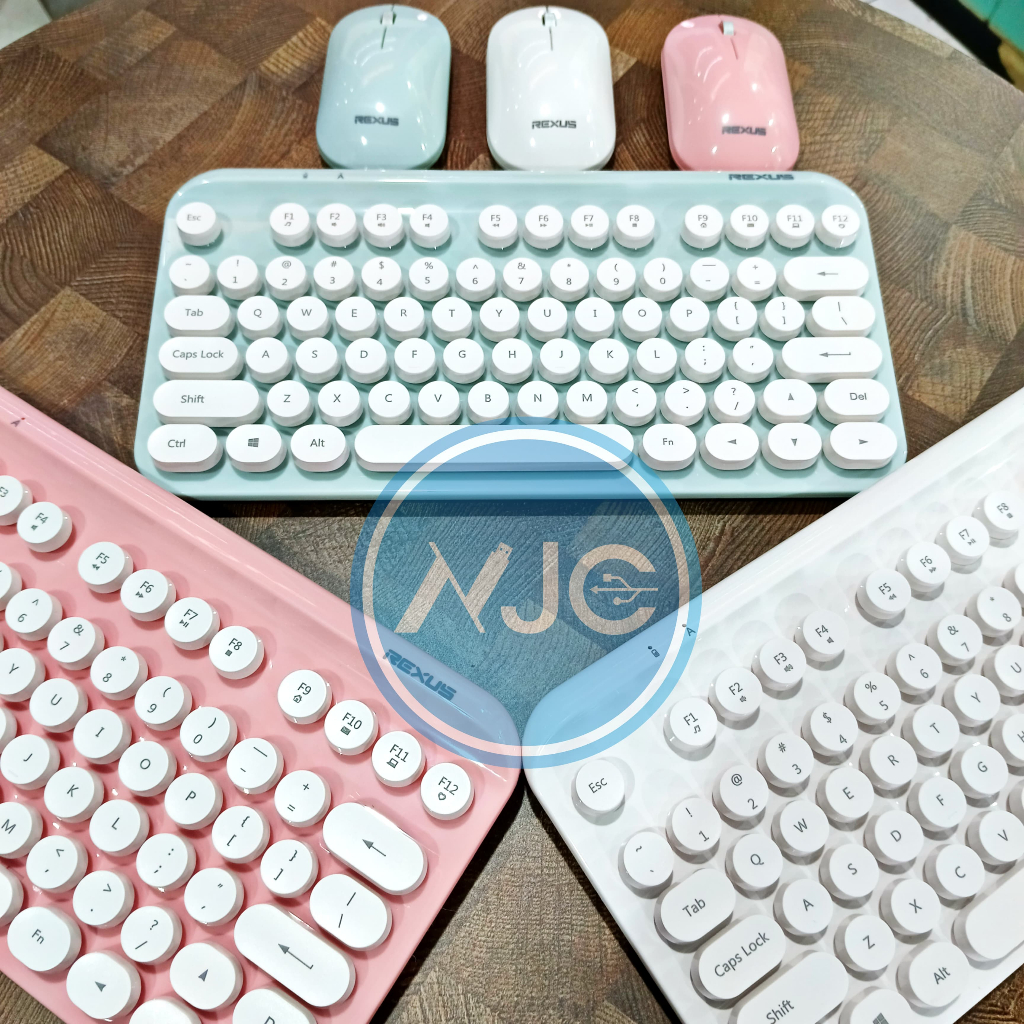 Jual KEYBOARD MOUSE WIRELESS REXUS KM9 | Shopee Indonesia