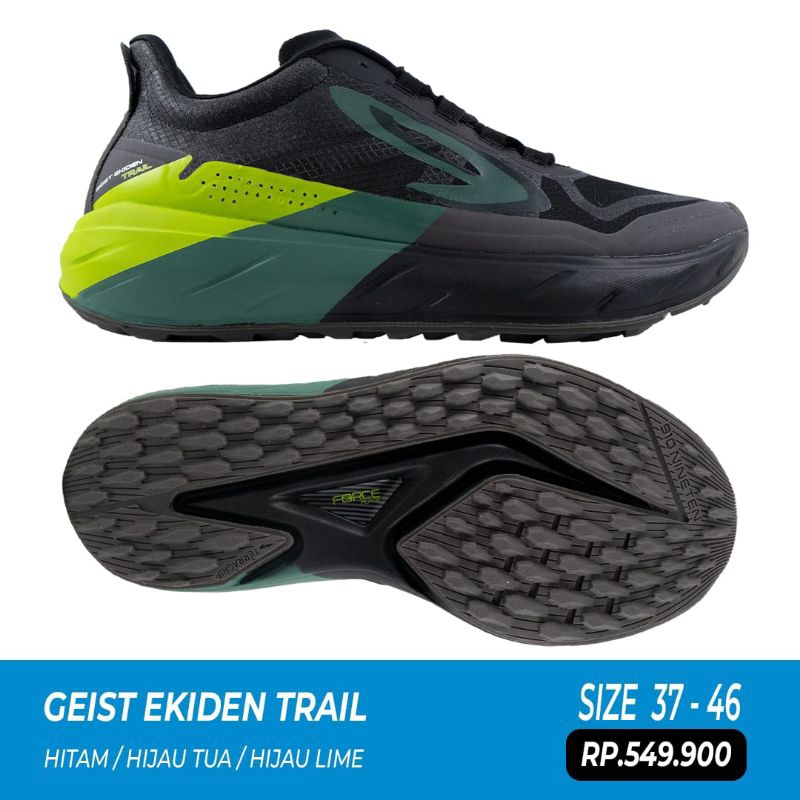 Jual 910 nineten Sepatu lari /Running original GEIST EKIDEN TRAIL ...