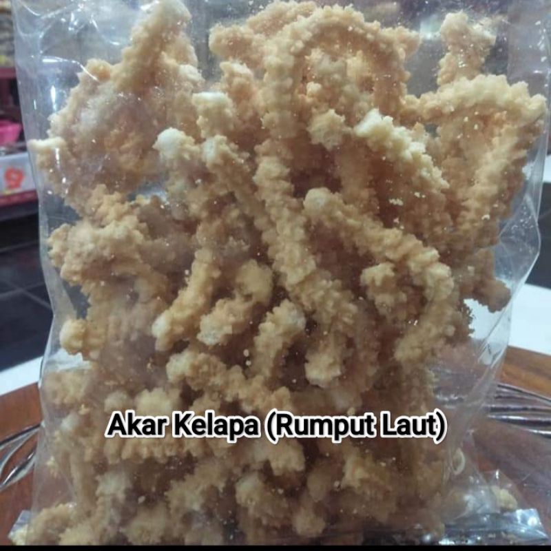 Jual Kue Akar Kelapa (Rumput Laut)/Bungkus/Toples 500gr | Shopee Indonesia