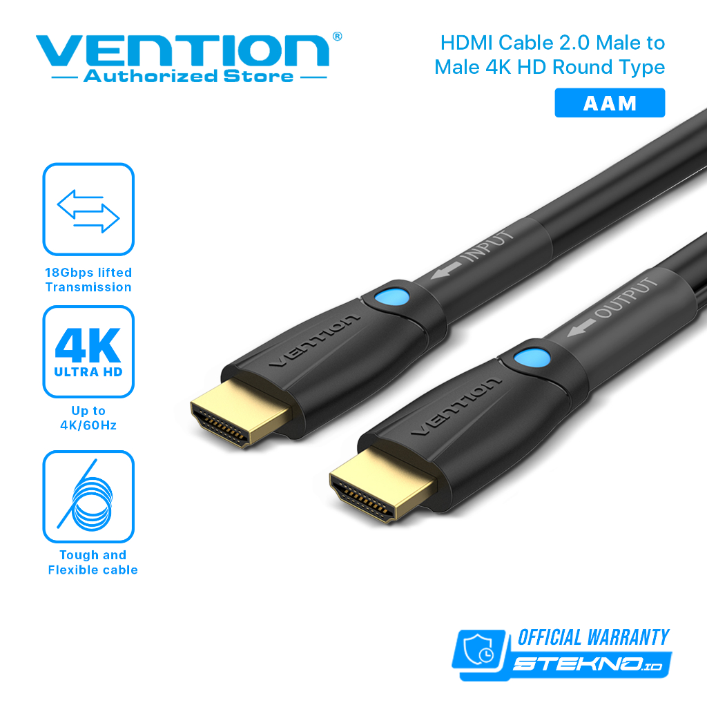 Jual Vention 40M Kabel HDMI For Structure Industrial Cabling | Shopee ...