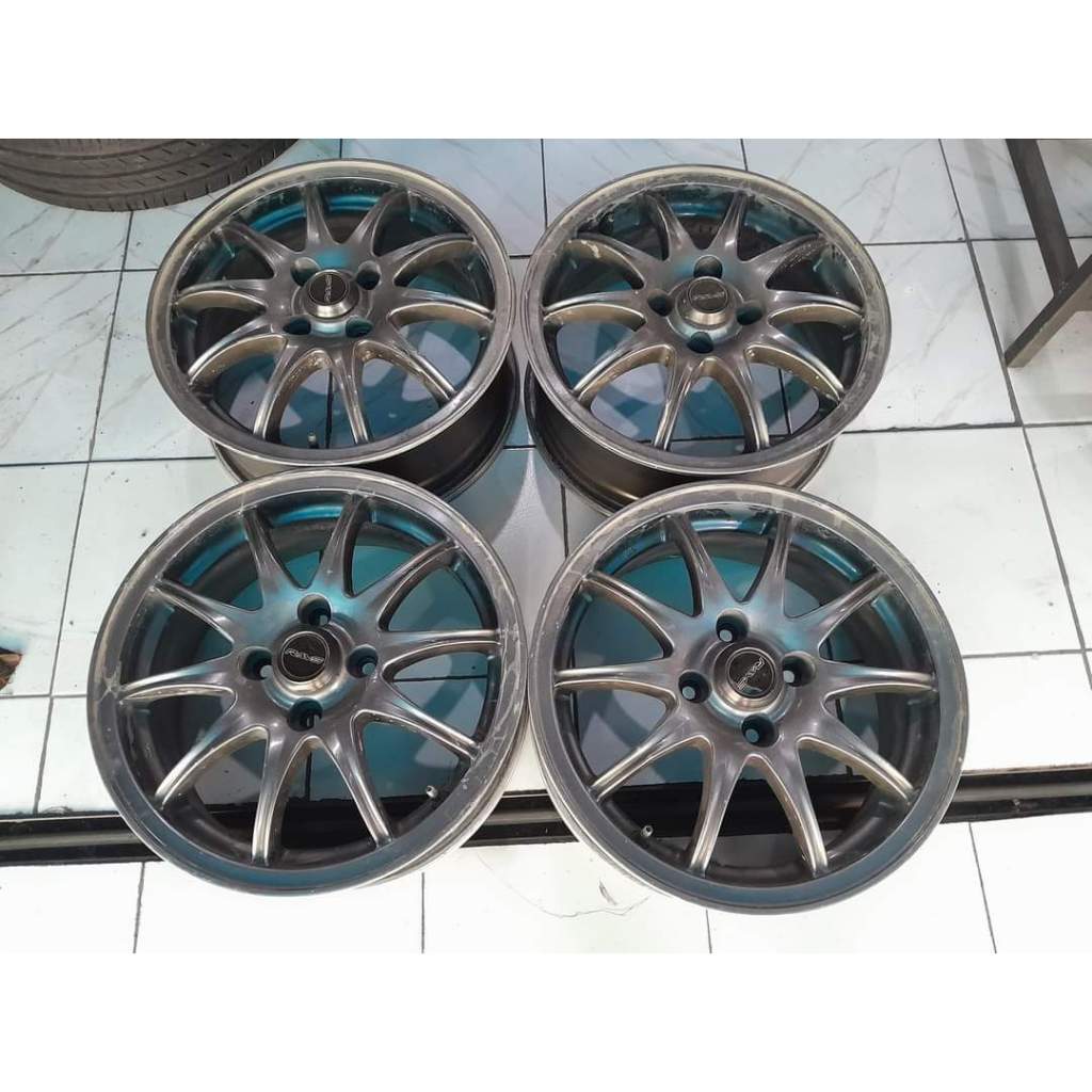 Jual Velg mobil original honda jazz v tech ring 15 pcd 4x100 | Shopee ...