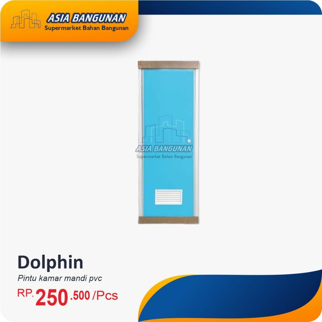 Jual PINTU KAMAR MANDI DOPHIN PVC | Shopee Indonesia