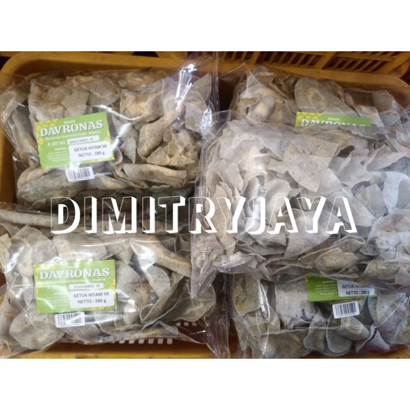 Jual Getuk hitam SR davronas 280 gram keripik gethuk oleh oleh khas ...