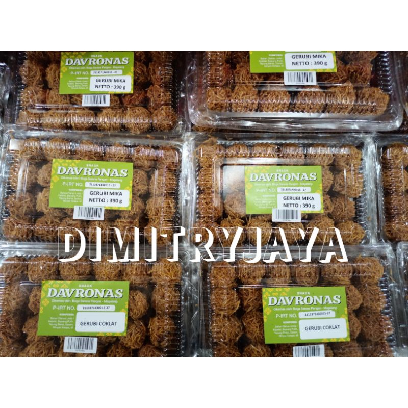 Jual Grubi Coklat Mika Davronas / Oleh Oleh Magelang Temanggung ...