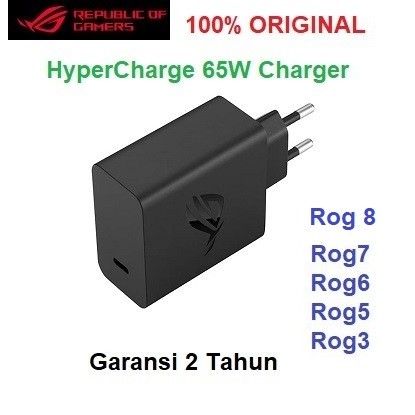 Jual Charger Asus ROG Phone 8 Pro Rog 8 65W HyperCharge Fast Original ...