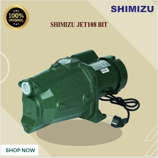Jual WATER PUMP SHIMIZU SEMI JET 108 BIT NON AUTO WATER PUMP BERGARANSI/108BIT/108-BIT/SHIMIZU ...