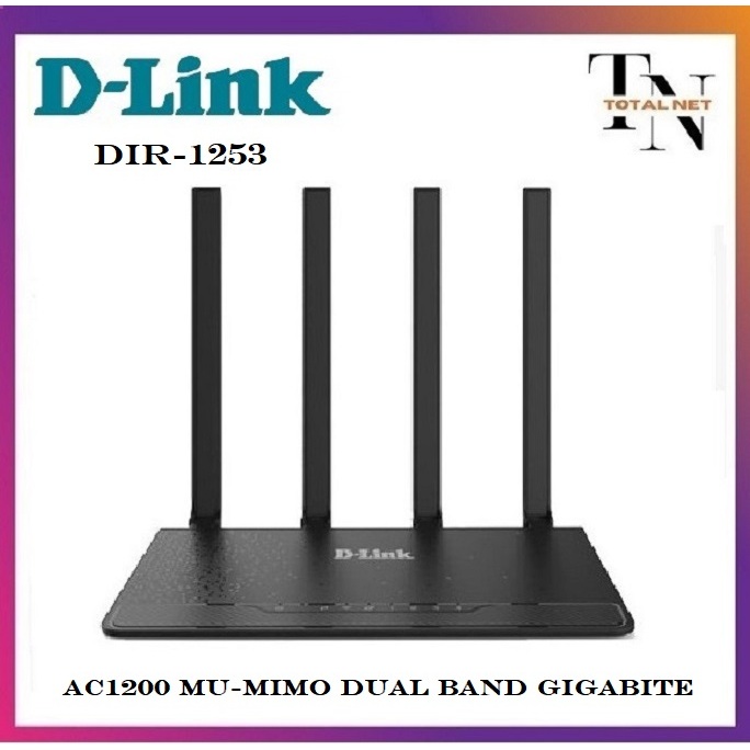 Jual D-LINK DIR-1253 AC1200 MU-MIMO Wi-Fi Mesh Gigabit Router | Shopee Indonesia