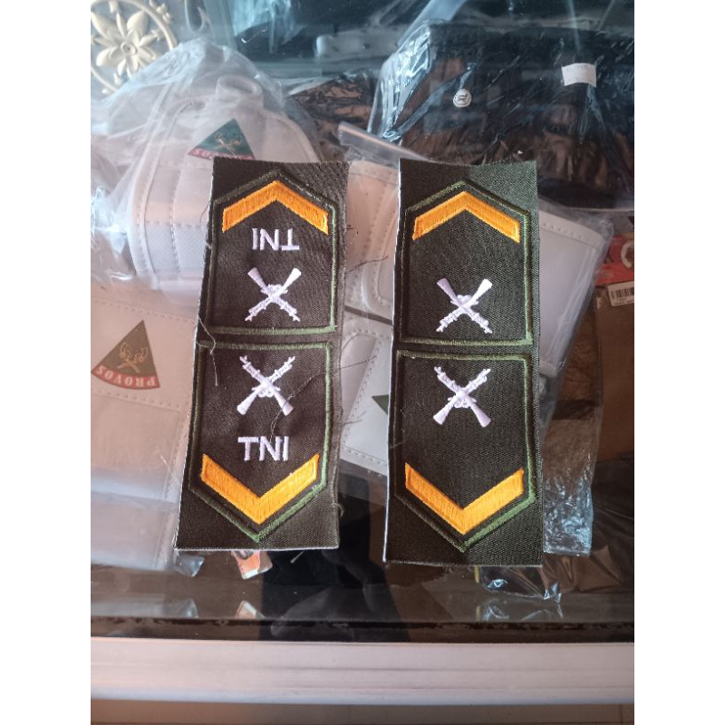 Jual Pangkat PDL siswa secaba TNI AD, pangkat PDH siswa secaba TNI AD ...