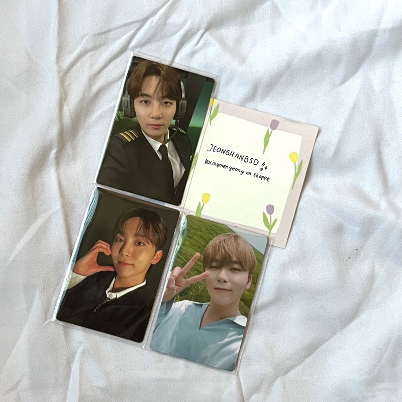 Jual Seventeen Jeonghan Pilot PC only Bundle with Seungkwan Photocard ...