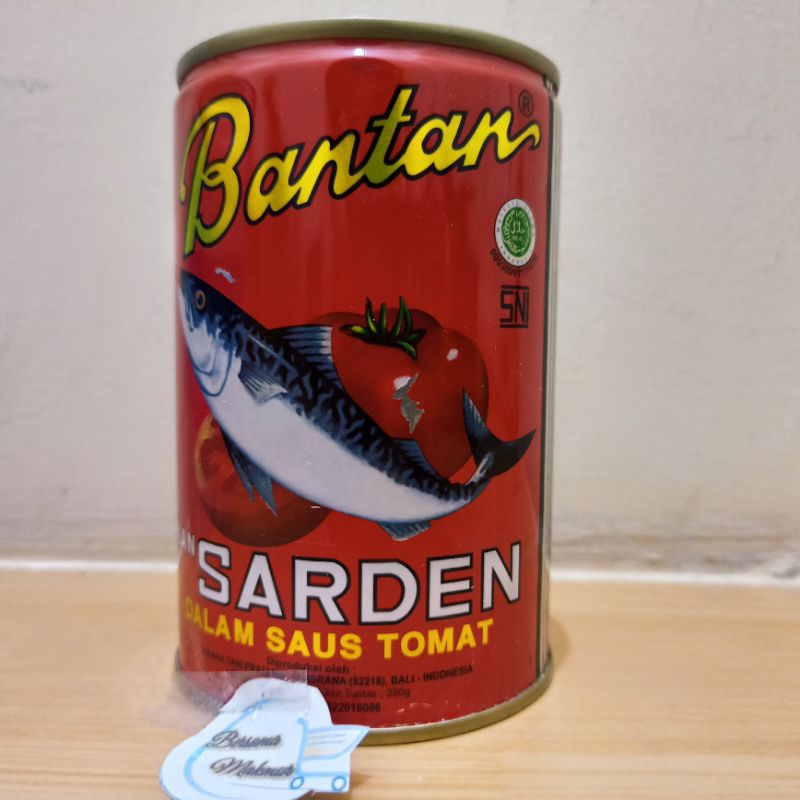 Jual BANTAN sarden kaleng kecil 155g | Shopee Indonesia