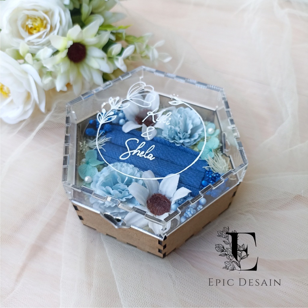 Jual Tempat Cincin | Kotak Cincin Tunangan | Box Cincin Pernikahan ...