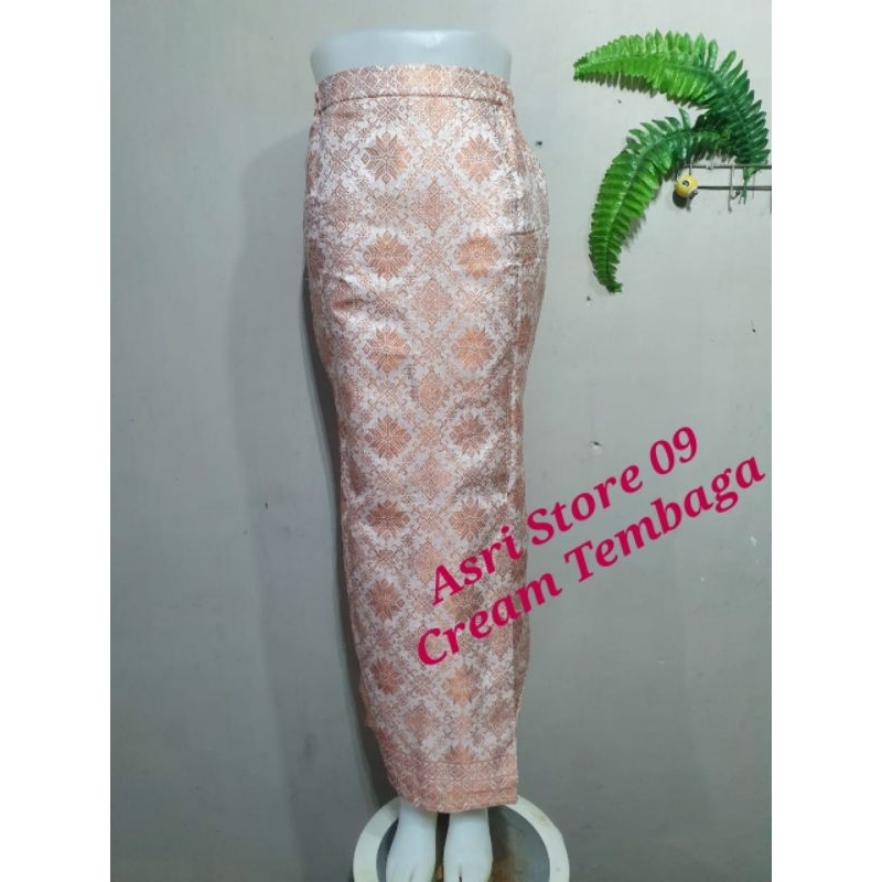 Jual Rok span Songket Jumbo/Rok span big size 3L - 6L /Rok instan Langsung Pakai/Rok songket ...