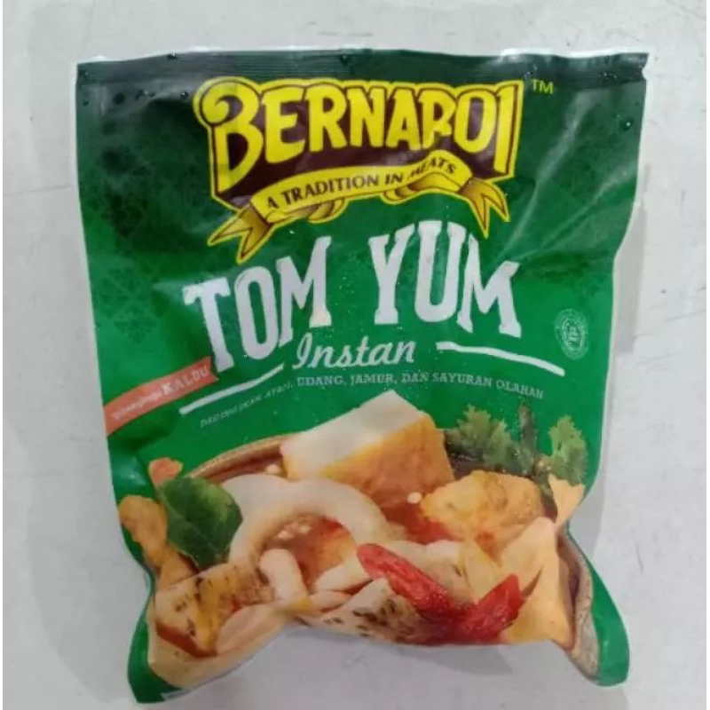 Jual BERNARDI tom yum instant/tomyam enak/BERNARDI TOM YUM | Shopee ...
