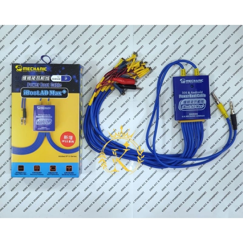 Jual KABEL POWER BOOT ANDROID + IPH MECHANIC IBOOT AD MAX | Shopee Indonesia