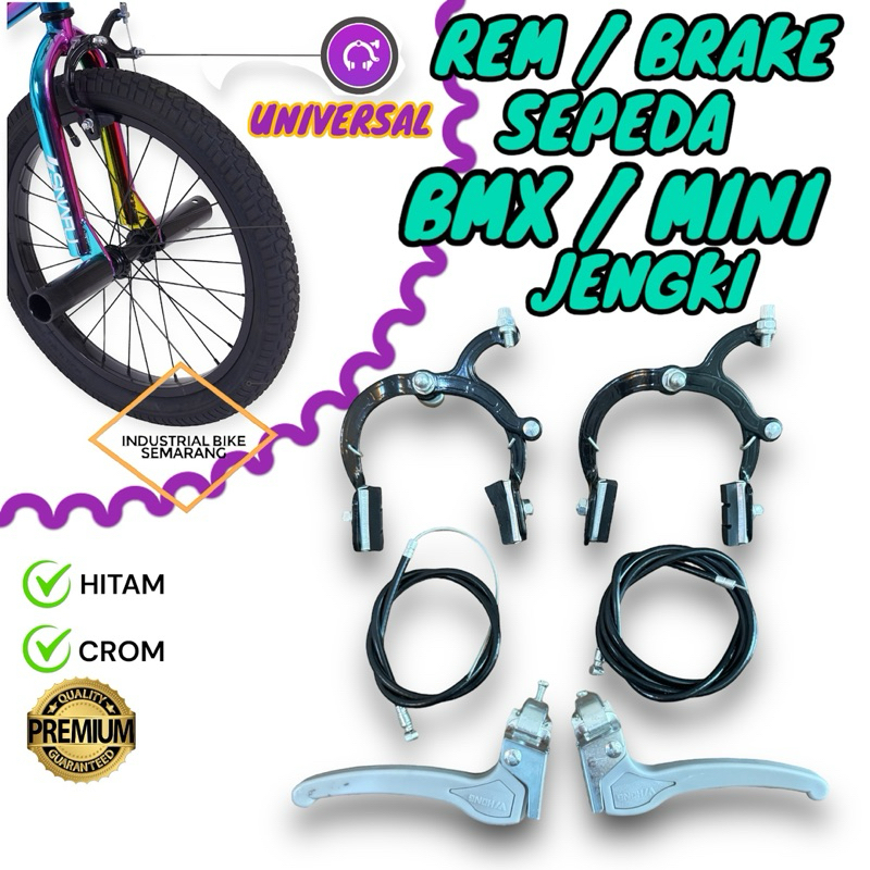Jual (( KOMPLIT )) Rem Sepeda BMX / MINI / JENGKI / Rem Sepeda Anak ...