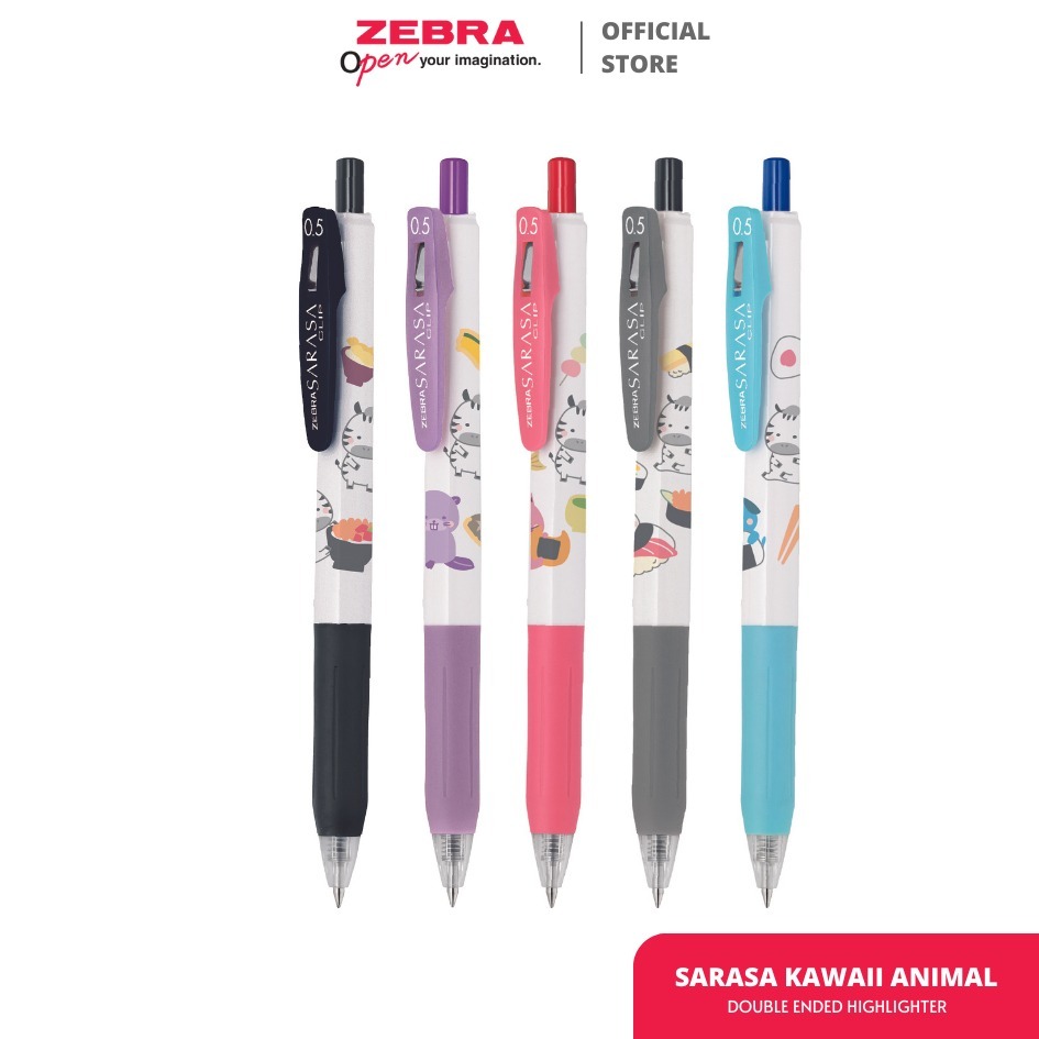 Jual Asaba Stationery- Pen/Pulpen/Bulpen Gel Zebra Sarasa Clip 0.5mm ...
