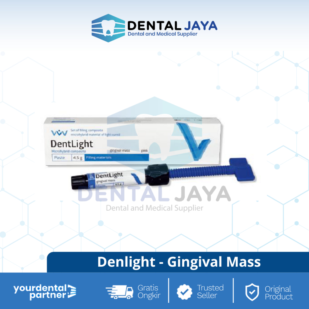 Jual Dental Jaya Composite warna gusi Dentlight Gingival Mass | Shopee Indonesia