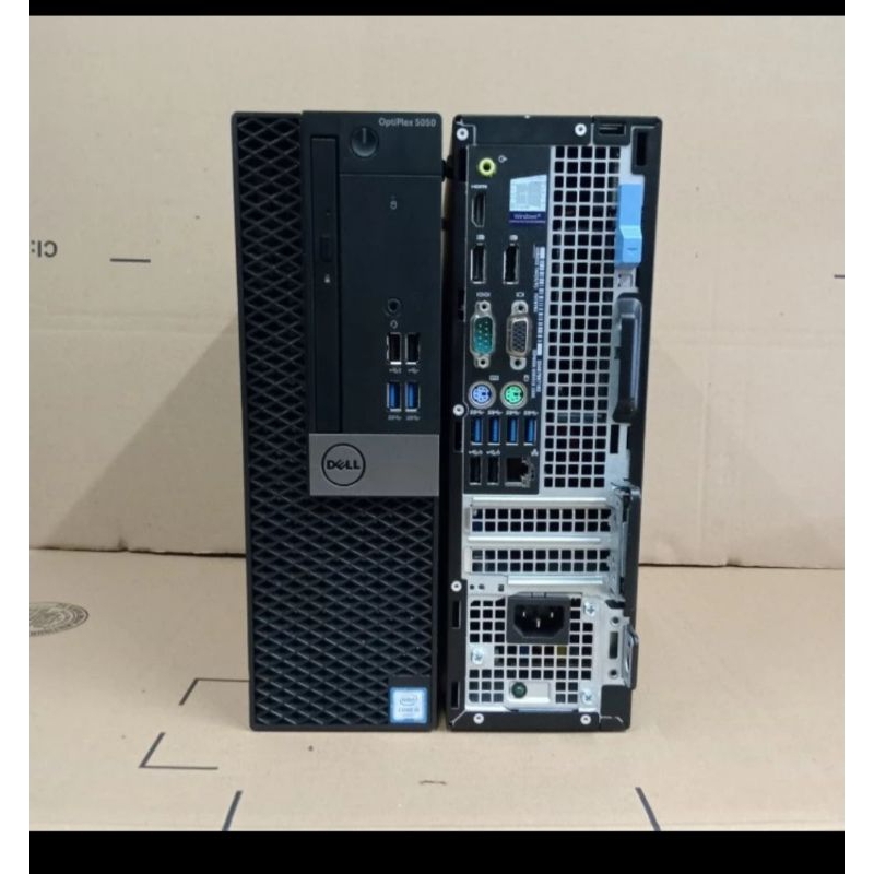 Jual COMPUTER 1 SET MEREK DELL .PC DELL 7050/5050 DESTOP .MONITOR LED ...